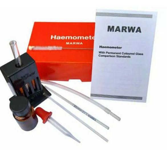 Jual HB SAHLI HAEMOMETER ALAT TEST HEMOGLOBIN MANUAL E9V1 | Shopee ...