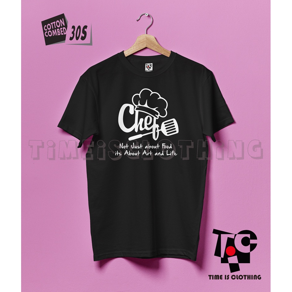 Jual Kaos Baju Combed 30S Distro CHEF KOKI KITCHEN polos custom ...