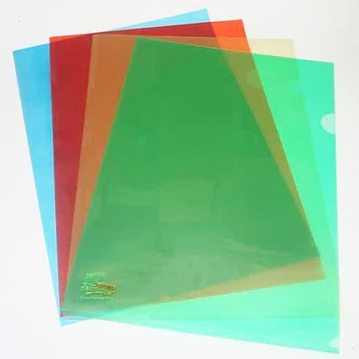 Jual Map L Transparan Map Plastik Document Sleeve Ukuran Folio