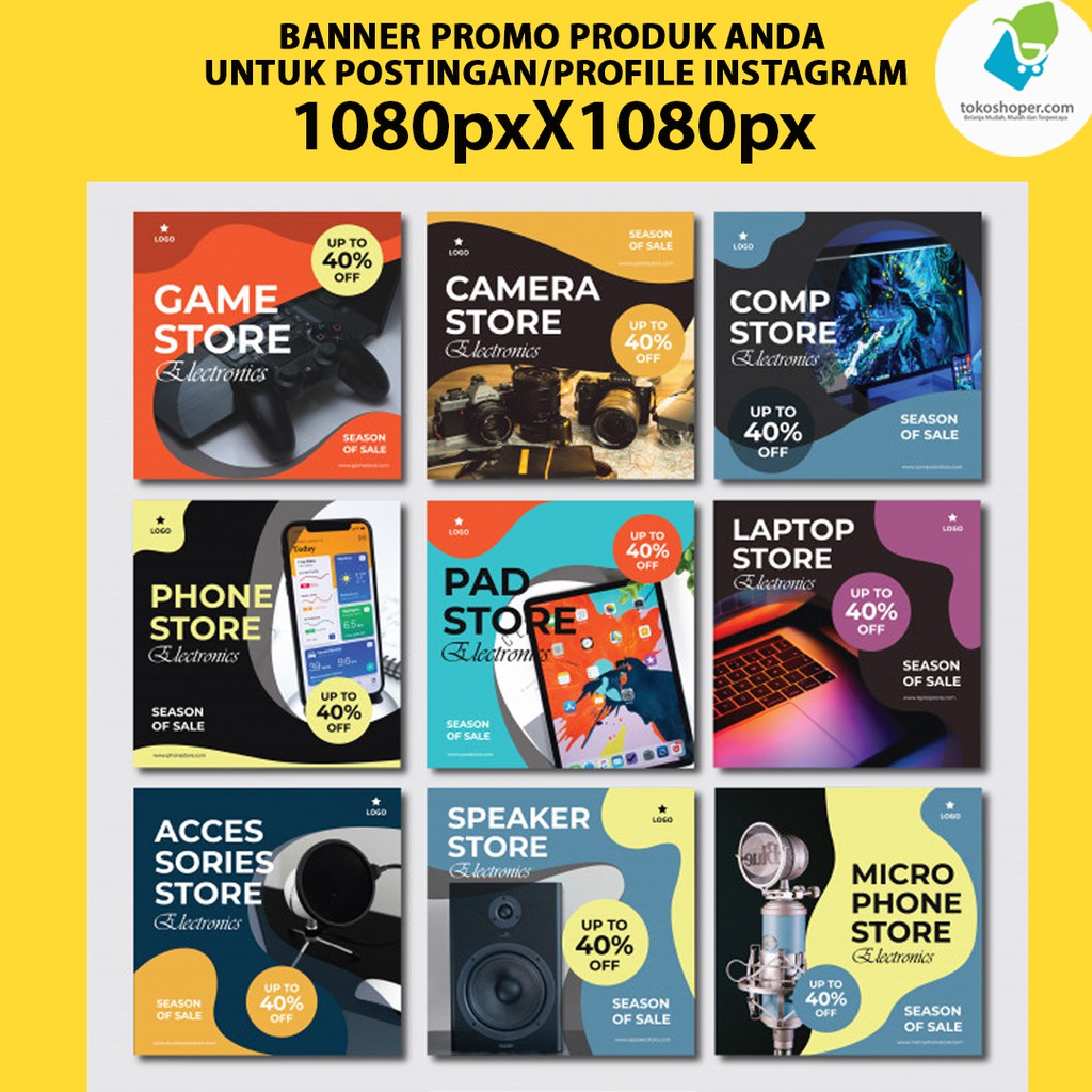 Jual JASA DESAIN BANNER PROMOSI UKURAN UNTUK SOSIAL MEDIA HASIL ...