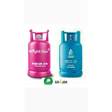 Jual Tabung Gas 12 Kg BRIGHT GAS ELPIJI (Kosong+Isi) | Shopee Indonesia