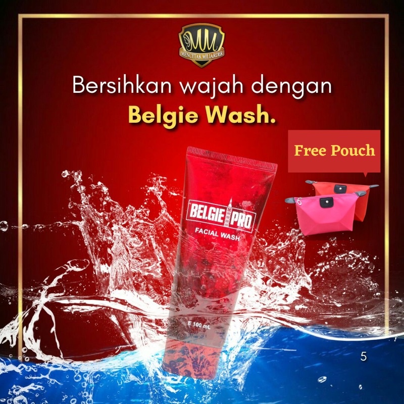 Jual Belgie Pro Facial Wash 100% Asli - Cocok untuk Pria dan Wanita ...
