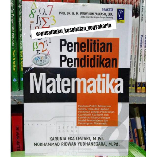 Jual Buku Penelitian Pendidikan Matematika Karunia Eka Lestari KUALITAS NO.1 TERMURAH | Shopee ...