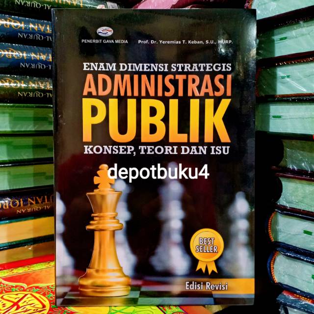 Jual Buku Original: Enam Dimensi Strategis Administrasi Publik Konsep, Teori dan Isu | Shopee ...