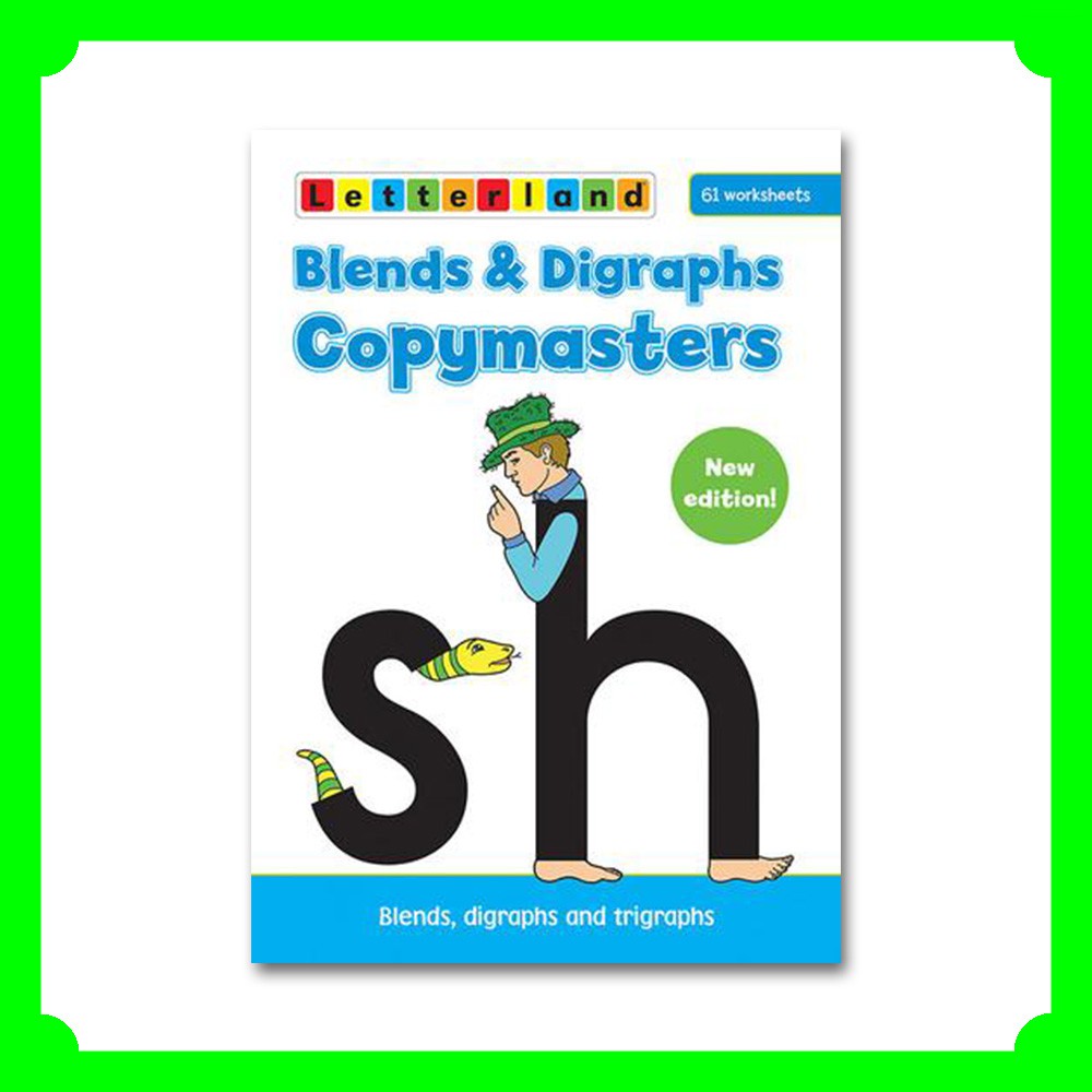 Jual Letterland : Blends & Diagraphs Copymasters | Shopee Indonesia