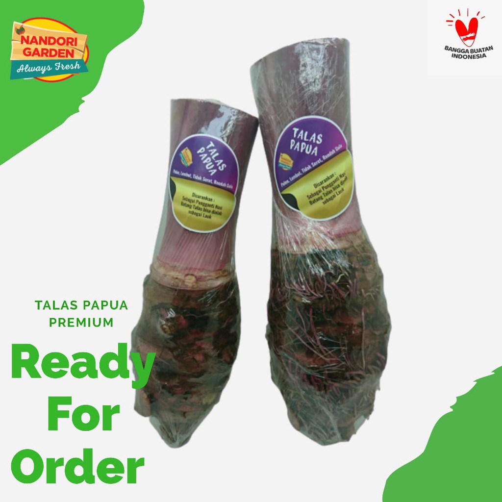 Jual Nandori Garden Talas Papua Utuh | Shopee Indonesia