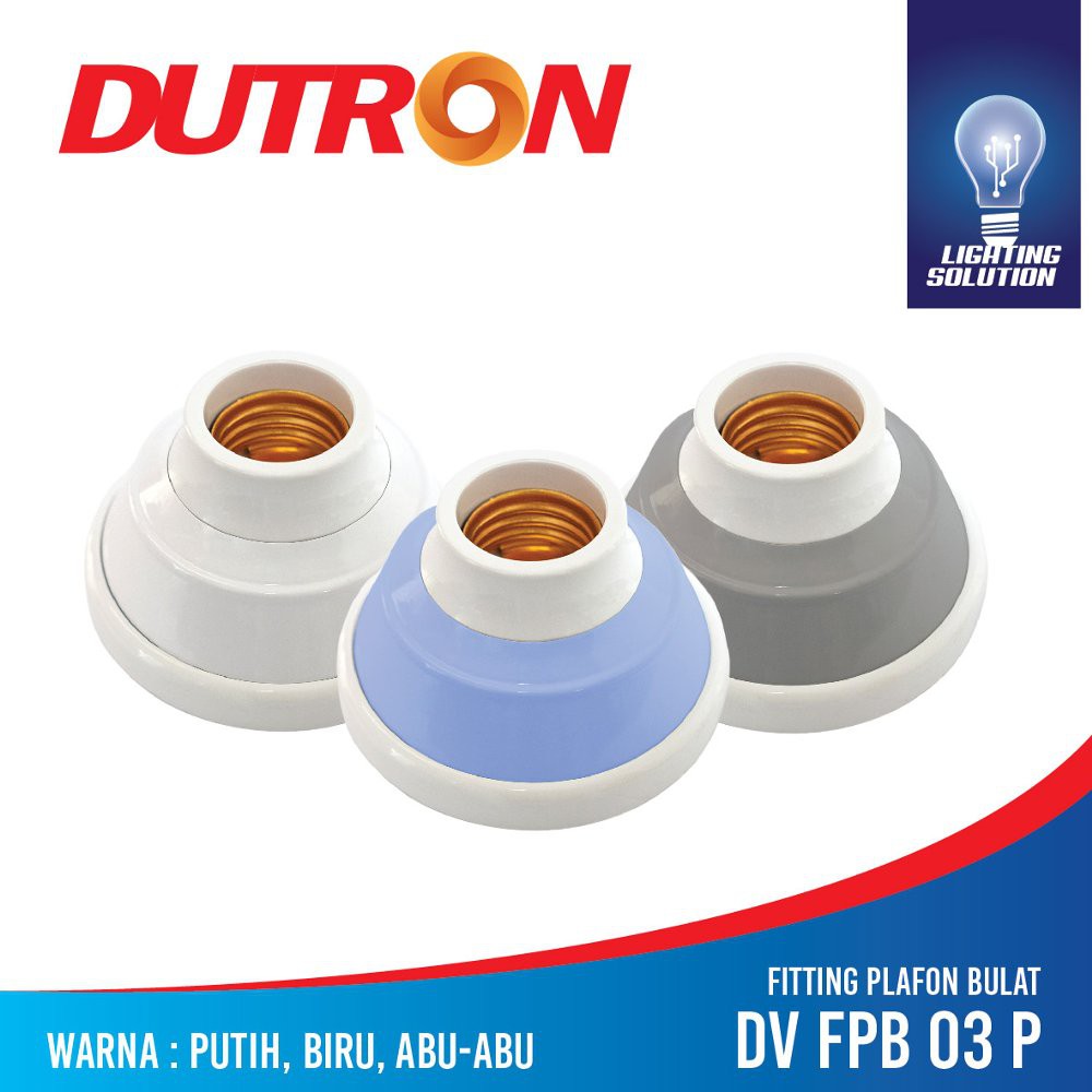 Jual FITTING PLAFON BULAT DUTRON | Shopee Indonesia