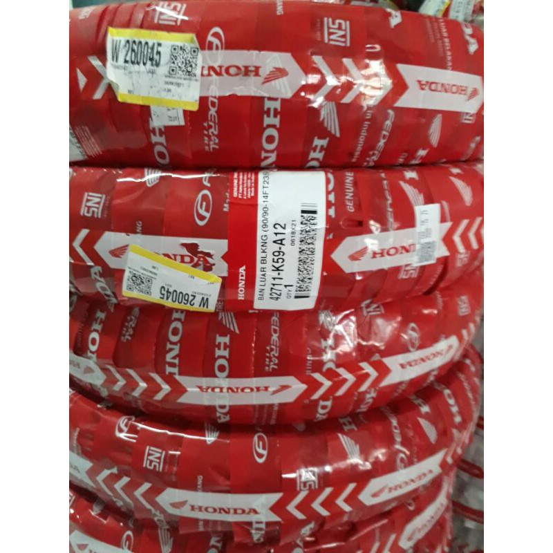 Jual Ban belakang ORIGINAL AHM HONDA federal beat vario scopy genio 90/ ...