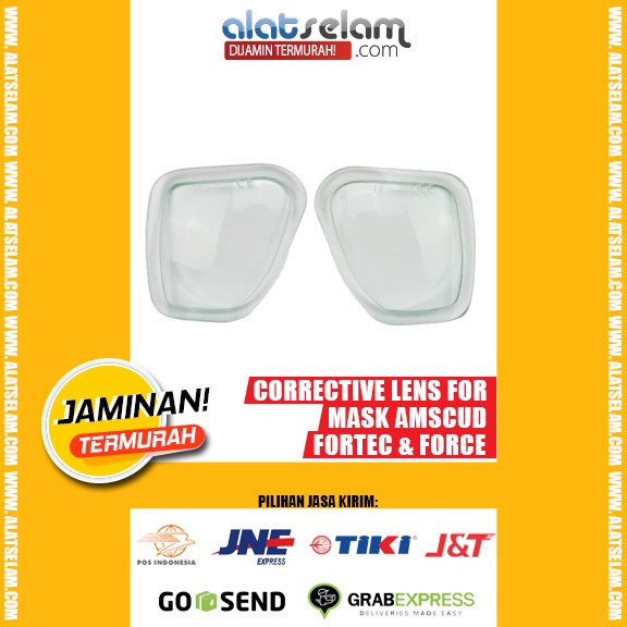 Jual Optical Lens / Lensa Minus Mask AmScuD FORTEC- X-FORCE | Shopee ...
