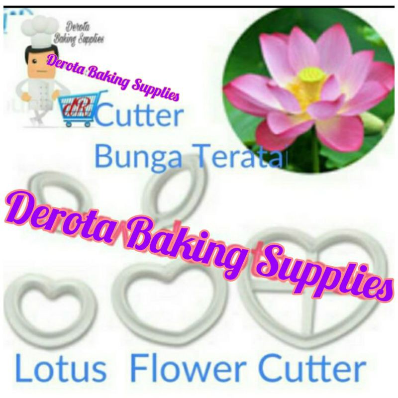 Jual Cutter Bunga Teratai Fondant Gumpaste Kue | Shopee Indonesia