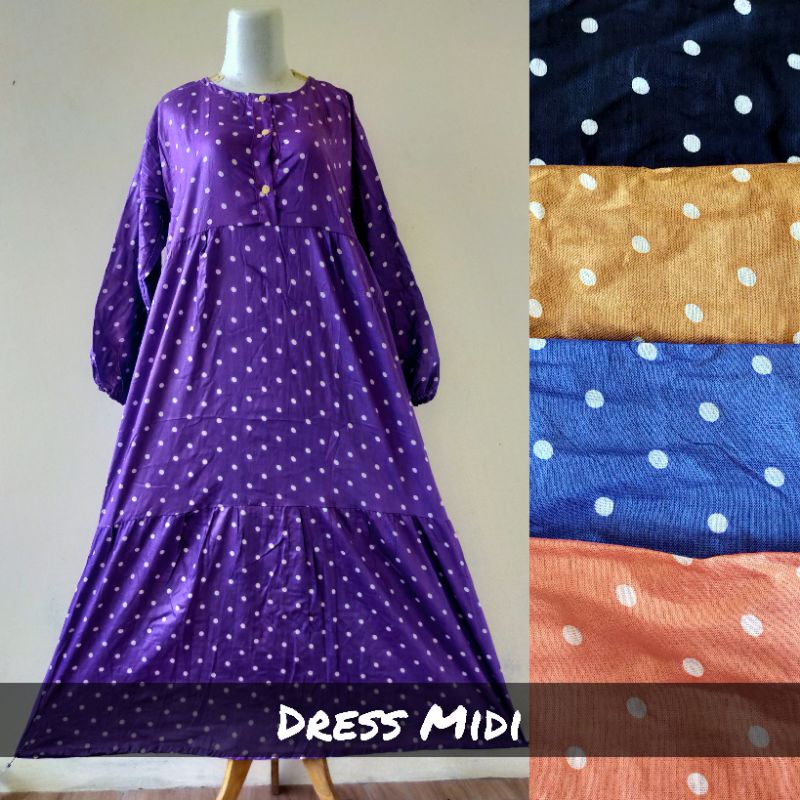Jual Midi Dress || Grosir Daster Busui || Grosir Daster Murah || Daster ...