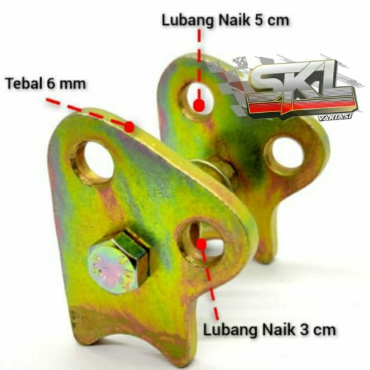 Jual Peninggi Monoshock Shock Belakang Yamaha Jupiter Mx Old Lama Jupiter Mx New 135 150 Tebal 6 ...