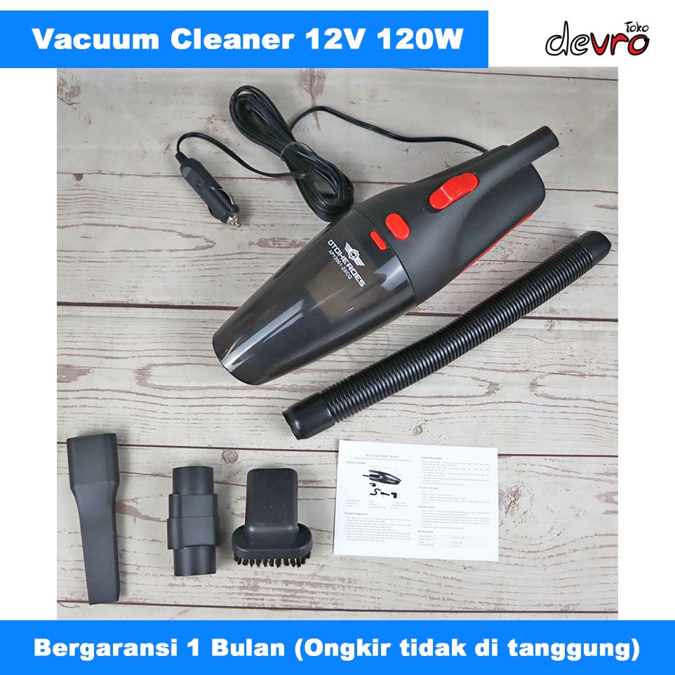 Jual Vacuum Cleaner Penyedot Debu Mobil 12V 120W - Vakum Mobil ...