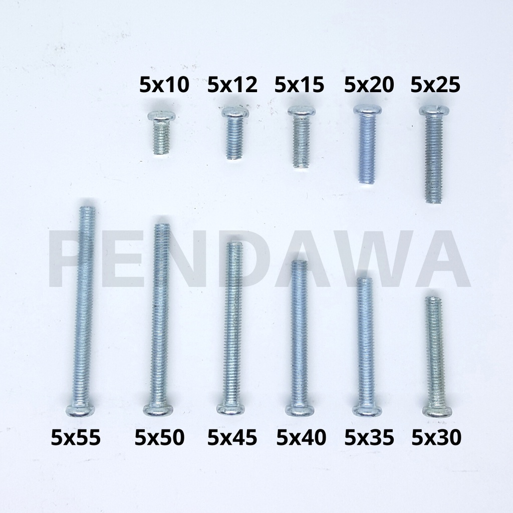 Jual [10pcs] Baut JP+ 5 x 40mm Merk TMS M5 x 40mm | Shopee Indonesia