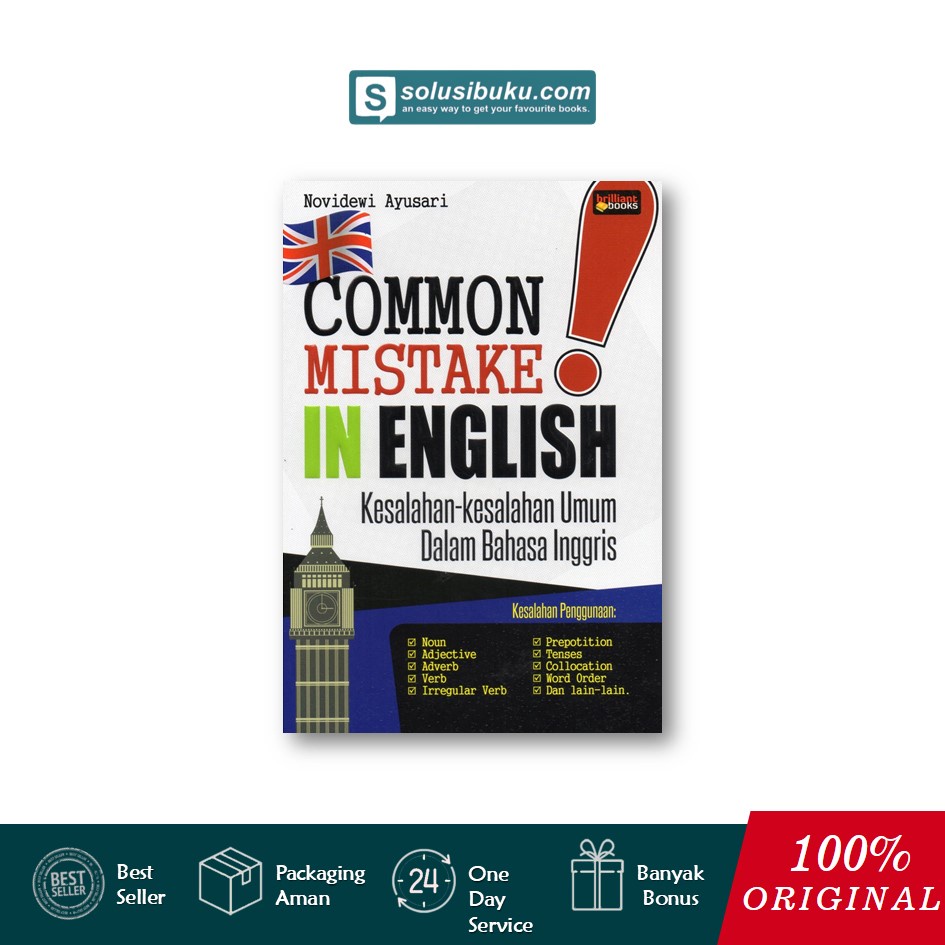 Jual Common Mistake in English (Brilliant Books) | Shopee Indonesia
