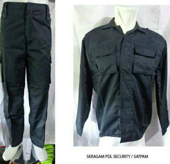 Jual danies124 seragam pdl hitam / seragam pkl hitam / baju lapangan ...