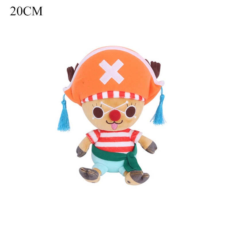 Jual Anime One Piece Chopper Plush Figurine Toys Action Plushie Luffy ...