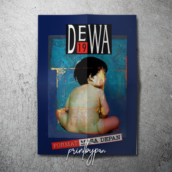 Jual Poster Band DEWA 19 Full - Poster Dinding Aesthetic - Poster Band ...