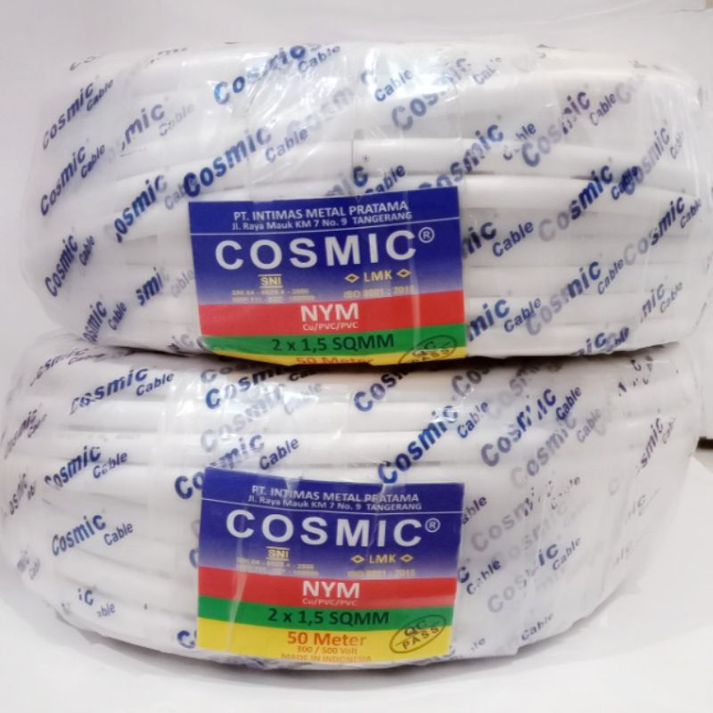 Jual kabel listrik NYM 2X1,5mm kabel meteran SNI kabel full tembaga ...