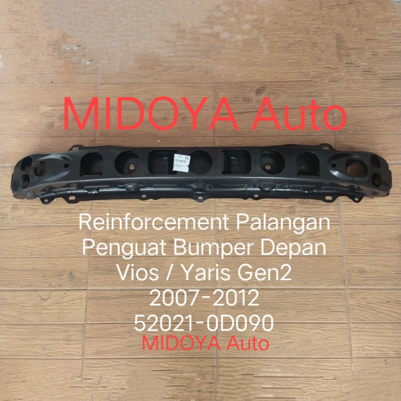 Jual Reinforcement Palangan Penguat Bumper Depan Vios / Yaris Gen2 2007 ...