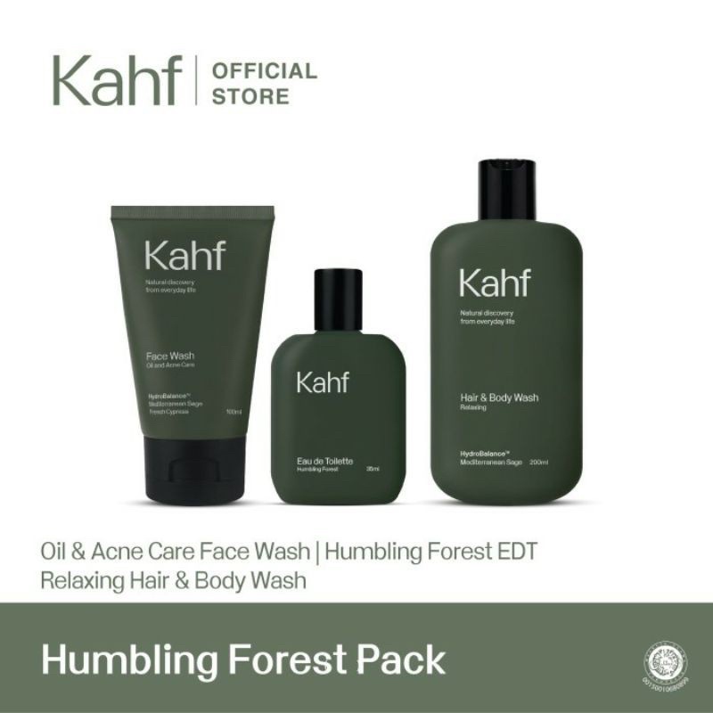 Jual Kahf Humbling Forest Pack | Paket Kahf | Kahf 3in1 | Paket ...