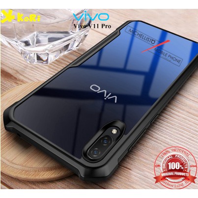 Jual Case Vivo V11 / V11 Pro Armor Bumper Transparent Clear Original ...