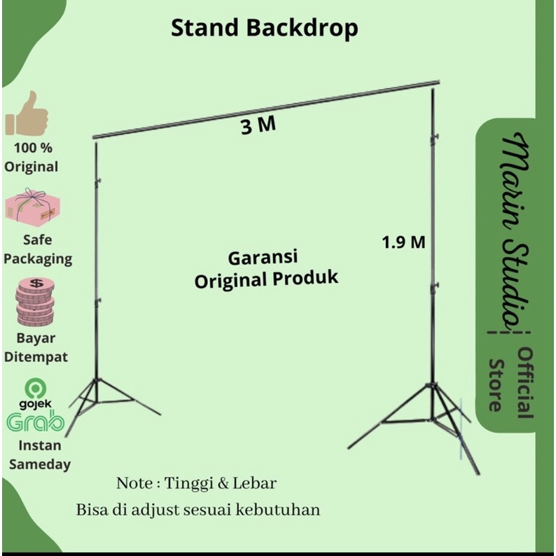 Jual Tiang backdrop | Shopee Indonesia