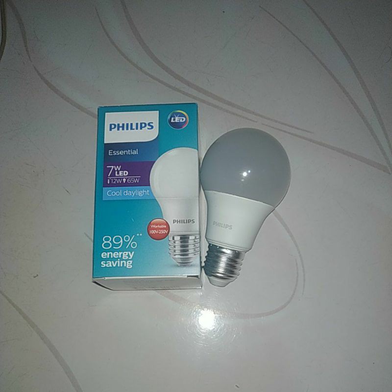 Jual Lampu LED Philips Essential 7 Watt | Shopee Indonesia