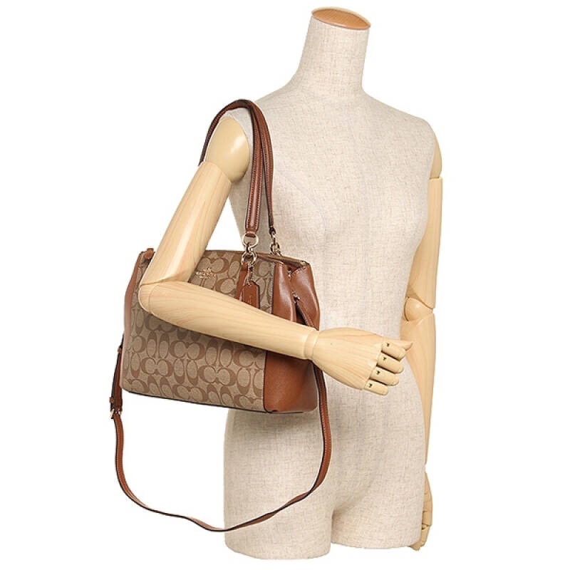 Jual Tas Coach Christie Carryall In Signature | Shopee Indonesia