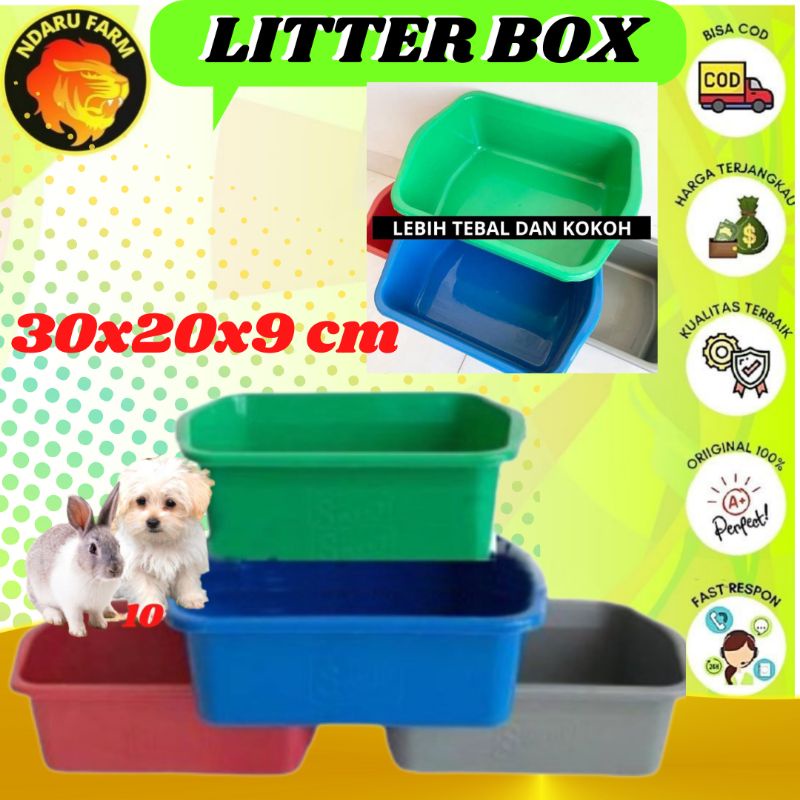 Jual Liter Box Kucing Tempat Pasir kucing Bak Pasir kucing NDARUFRAM ...