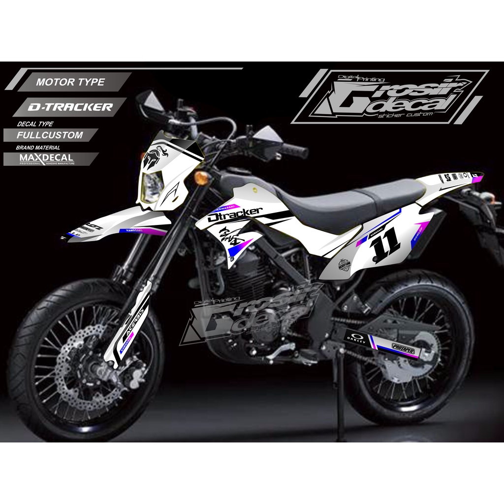 Jual STIKER DECAL DTRACKER 150 NEW FULL BODY STICKER DTRACKER NEW ...