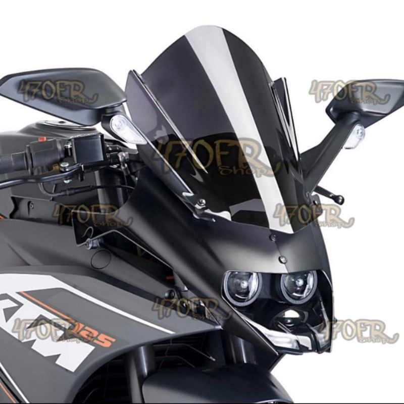 Jual windshield KTM RC 200-250 Sporty . visor KTM RC sporty 200-250 ...
