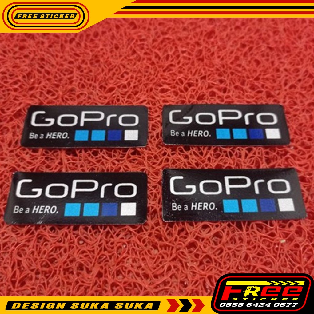 Jual Logo Atau Emblem GoPro 4 pcs | Shopee Indonesia