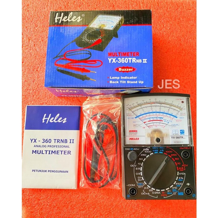 Jual Current Meter Multimeter Avometer Analog Heles Yx-360Trnb Ii (Buzzer) | Shopee Indonesia