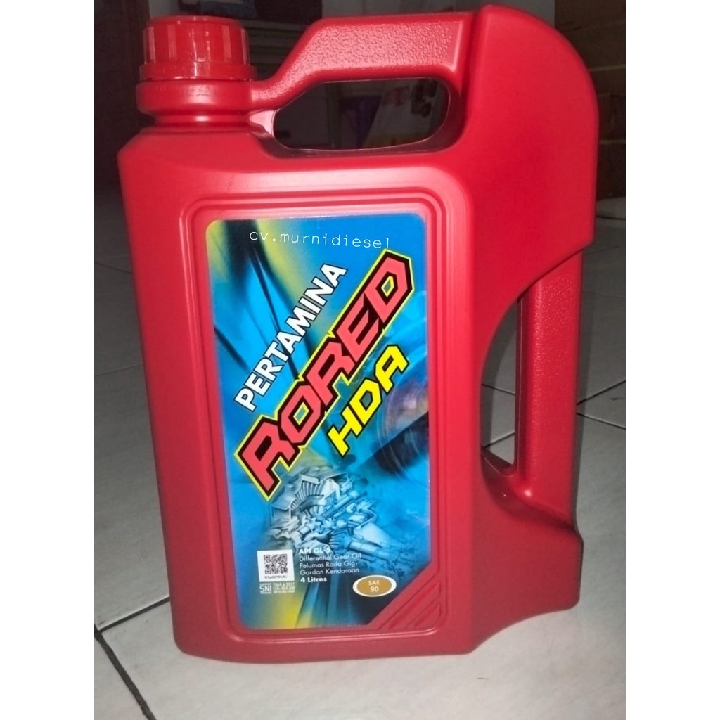 Jual OLI GARDAN RORED HDA SAE 90 4 LITER PERTAMINA | Shopee Indonesia