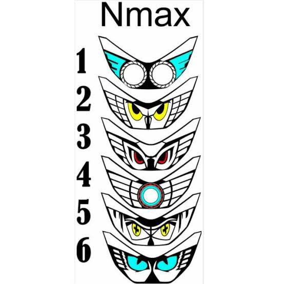 Jual Stiker Lampu Nmax New // Sticker Headlamp Nmax /Sticker Nmax ...