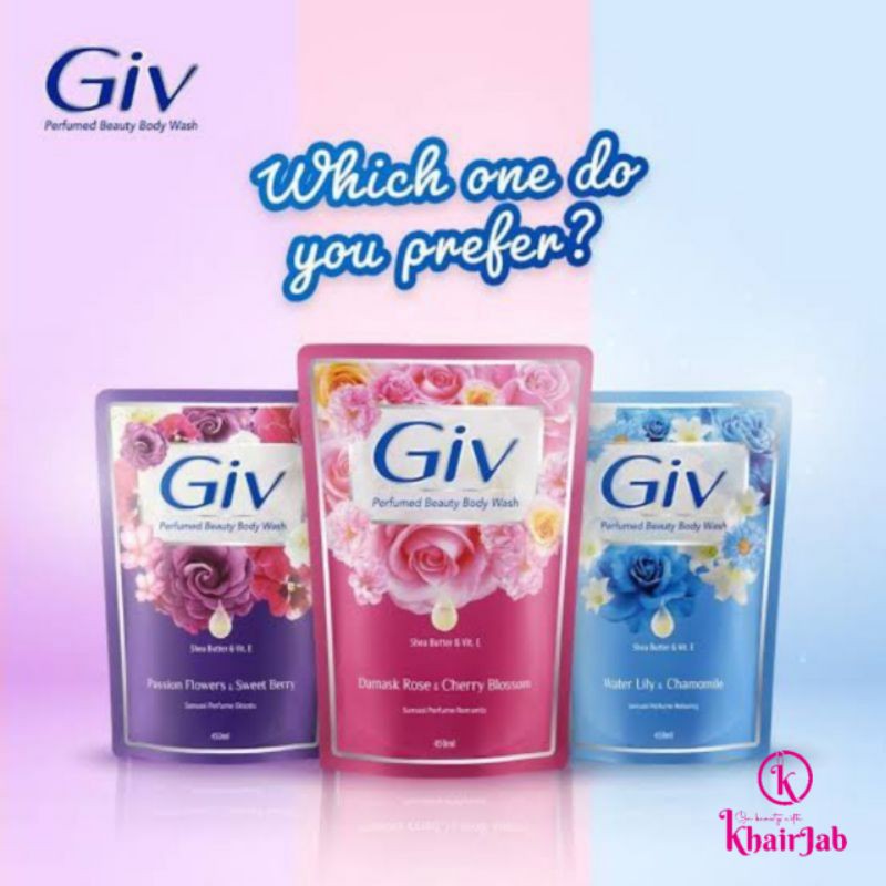 Jual Giv Perfumed Beauty Body Wash 250ml | Shopee Indonesia