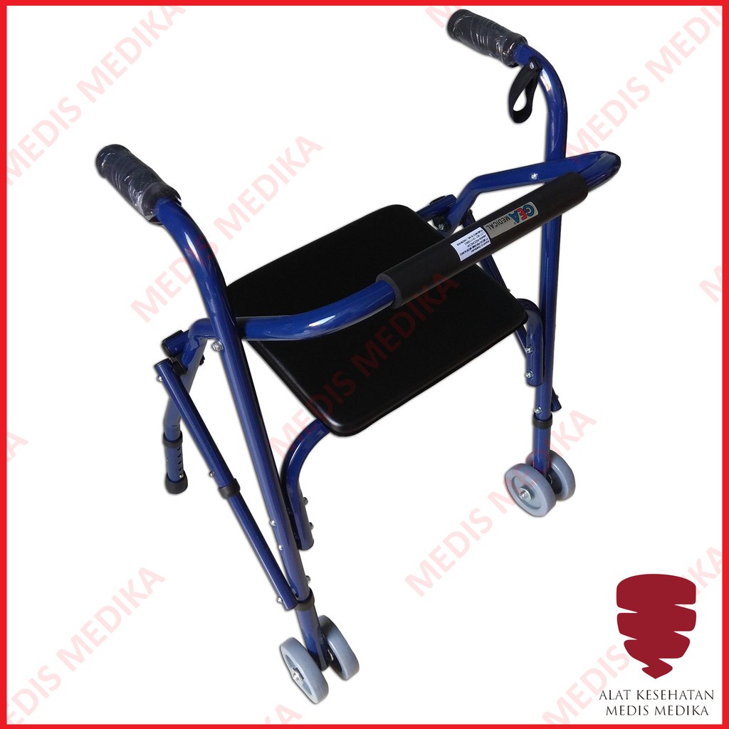 Jual FS914L Rollator GEA Walker Roda Alat Bantu Jalan Rolator FS 914 L ...