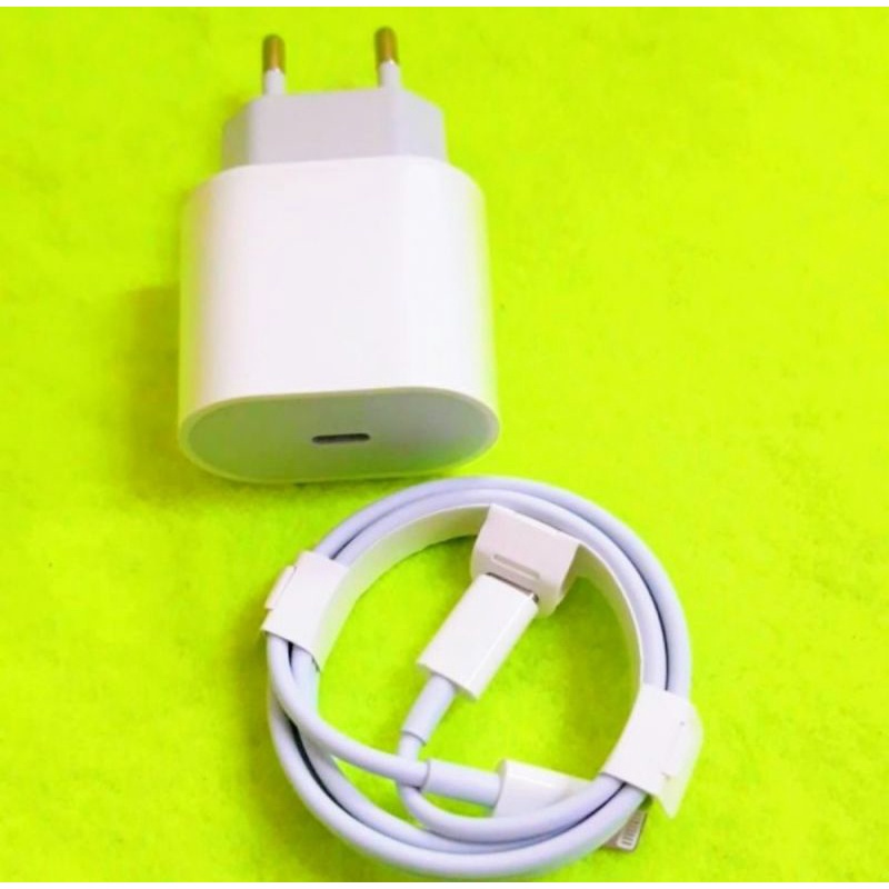 Jual Adaptor Charger + Kabel USB-C to IP 20W | Shopee Indonesia