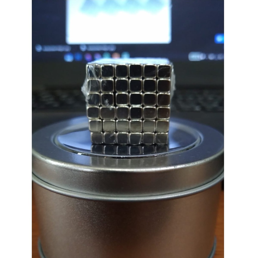 Jual Magnet Cube Mainan Edukasi Magnet BUCKYCUBES Neodymium Magnet ...