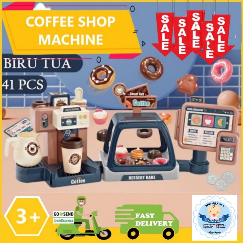 Jual Mainan edukasi Coffee maker alat buat kopi coffee machine HOME ...