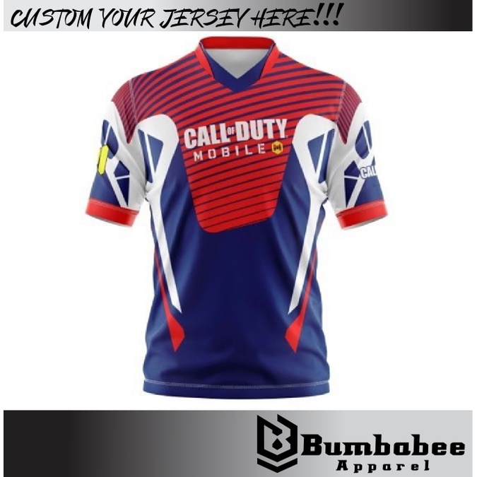 Jual jersey codm custom nama logo satuan | Shopee Indonesia