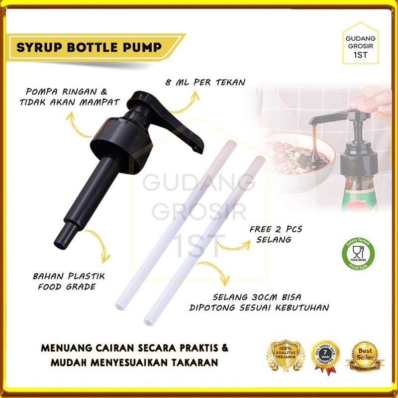 Jual POMPA BOTOL SIRUP/PUMP SYRUP | Shopee Indonesia