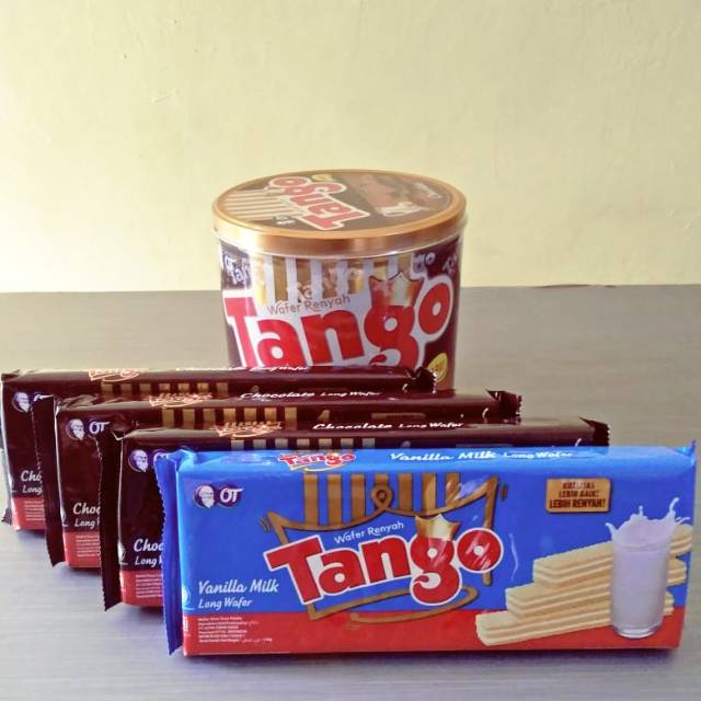 Jual Paket tango (1 kaleng tango 315 gr + 4 tango 130 gr) | Shopee ...