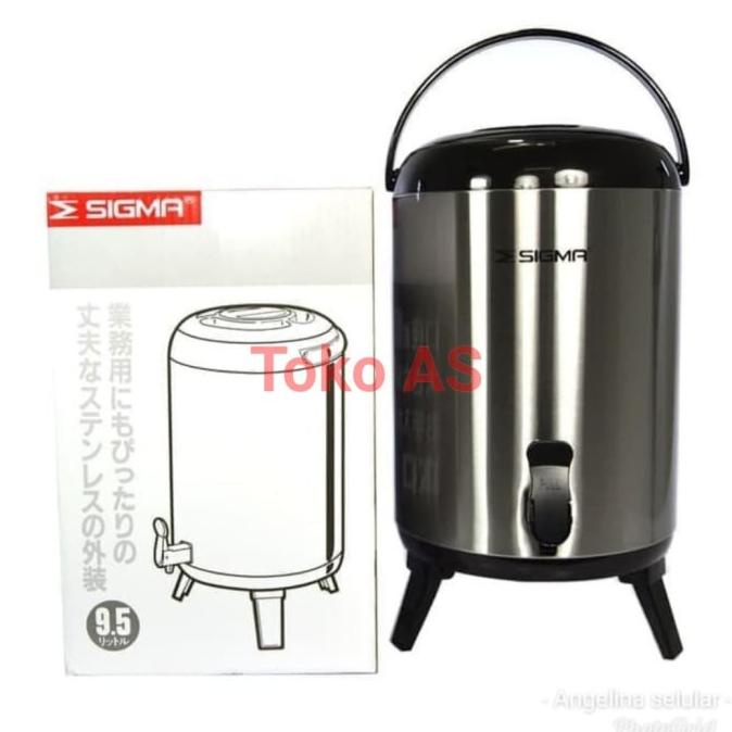 Jual TEMPAT AIR PANAS DAN DINGIN / DISPENSER / TERMOS SIGMA 9,5LT ...