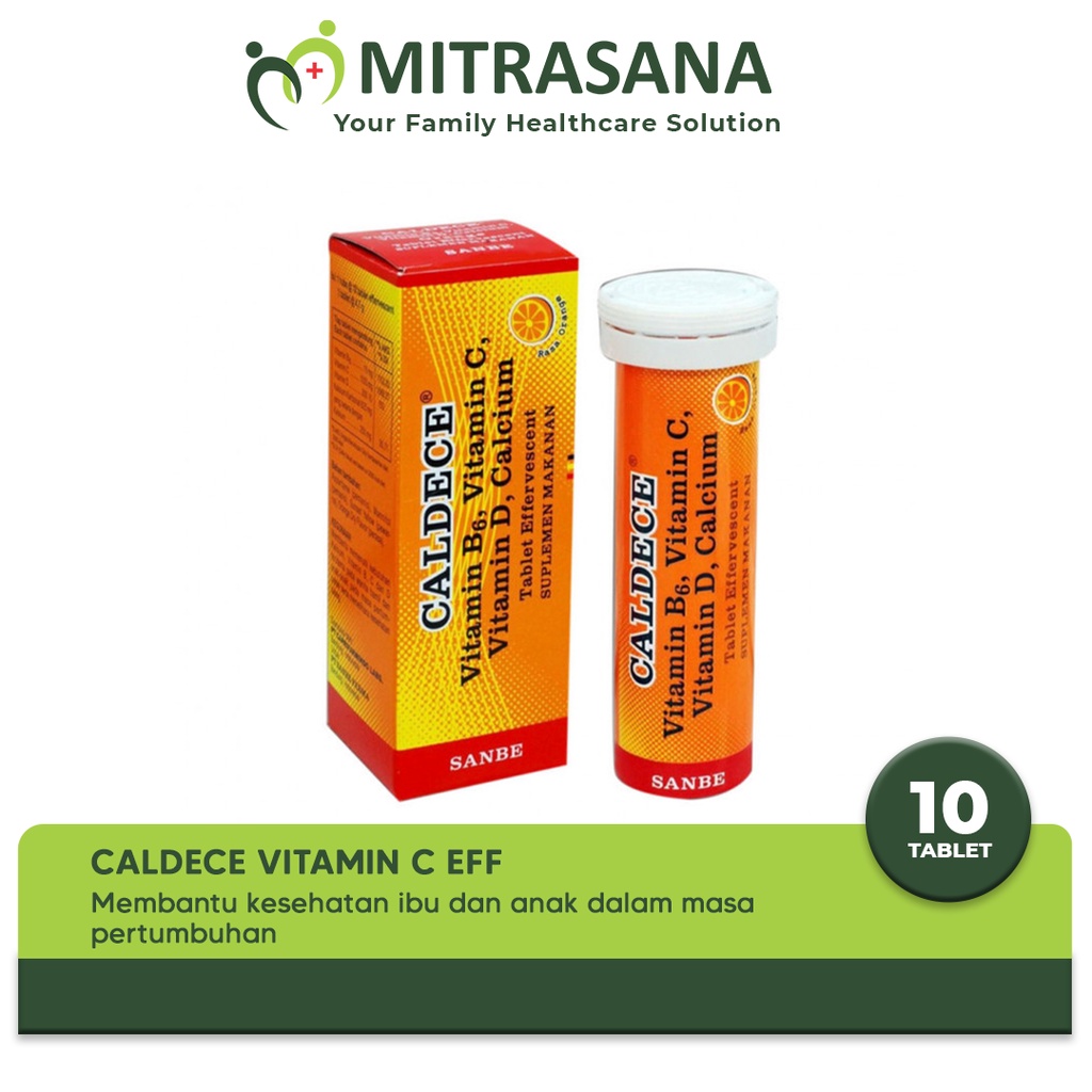 Jual Caldece Effervescent 10 Tablet | Shopee Indonesia