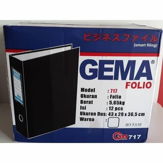 Jual Odner Gema 717 Folio (1 karton/dus = 12 pcs) | Shopee Indonesia