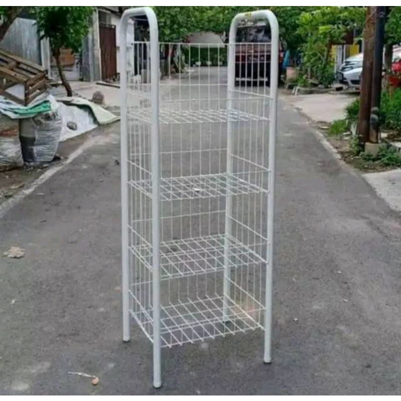 Jual Rak chiki warna putih (WAJIB TAMBAH KARDUS&BUBLE UNTUK PACKING ...