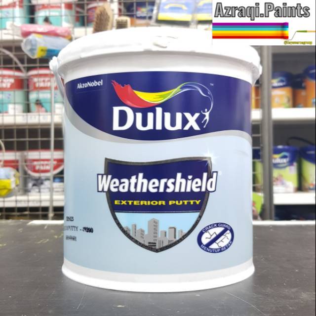 Jual Plamir Exterior DULUX WEATHERSHIELD 3,5 KG (Dempul Tembok ...