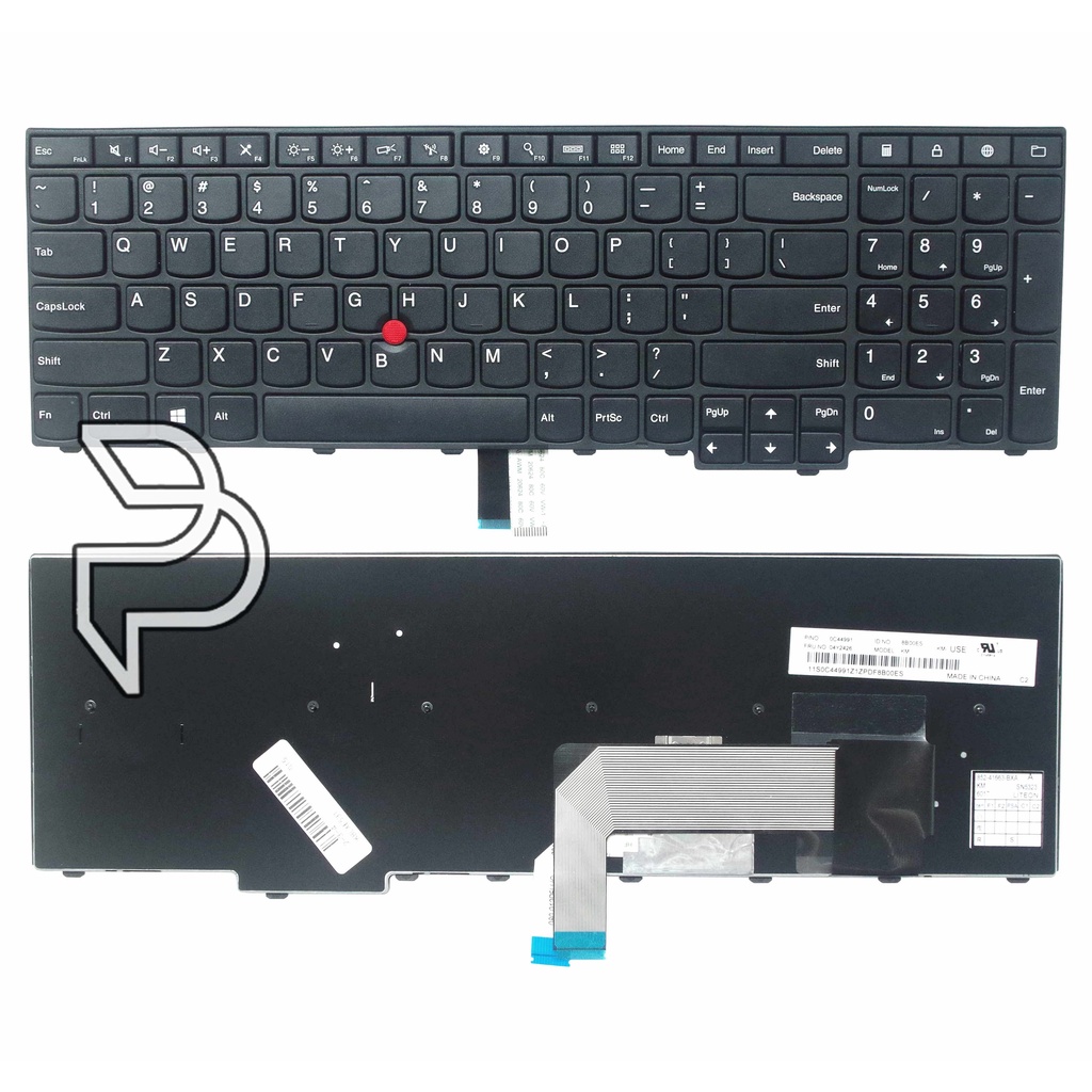 Jual Keyboard Laptop Thinkpad W540 W541 W550s T540 T540p T550 L540 E531 ...